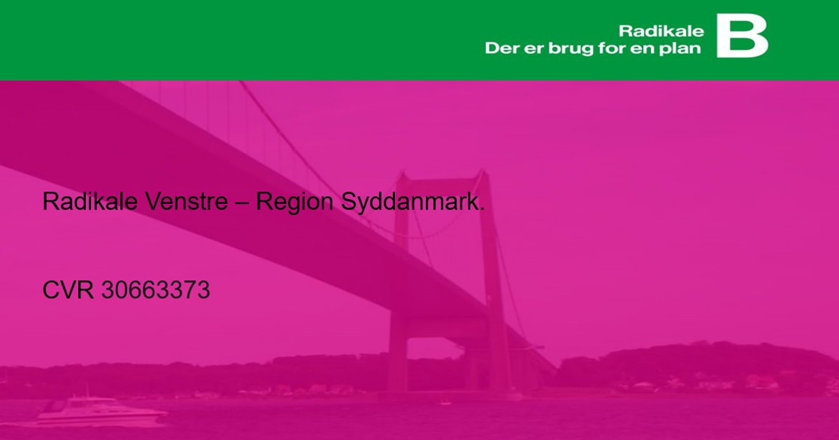 Radikale Venstre Region Syddanmark - Radikale Venstre